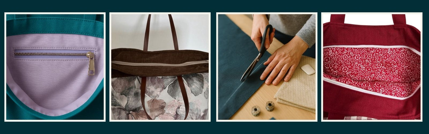 Bag Making Bundle - 4 Tote Bag Sewing Tutorials