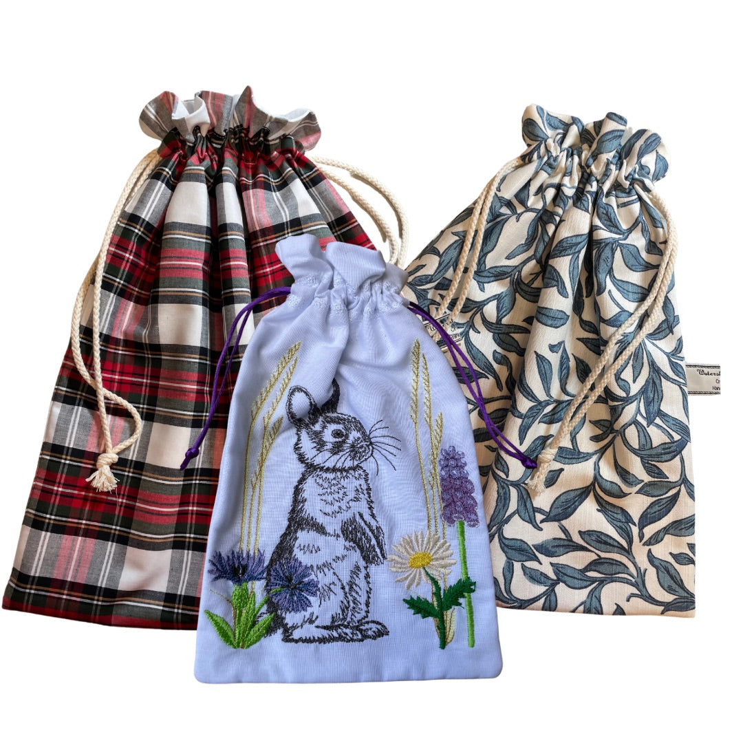 Drawstring Bags - Handmade