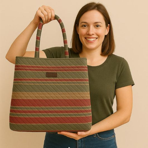 Tote Bag Sewing Tutorial: How to Add a Lining That Stays Put