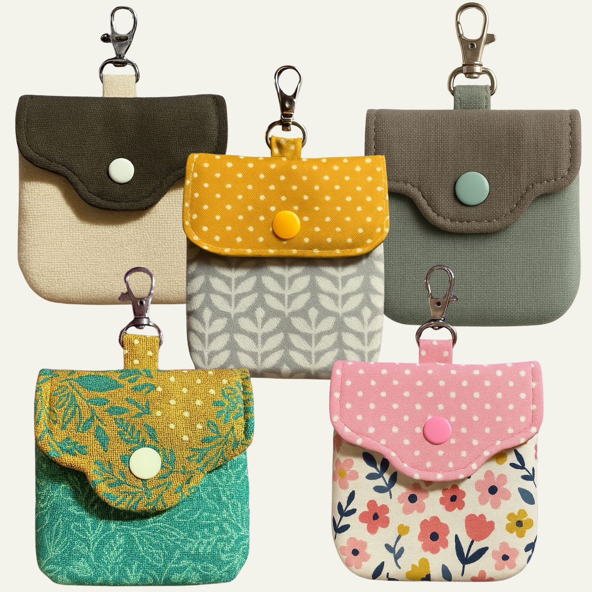 Coin Purse Sewing Pattern – Step-by-Step Sewing Guide & Template